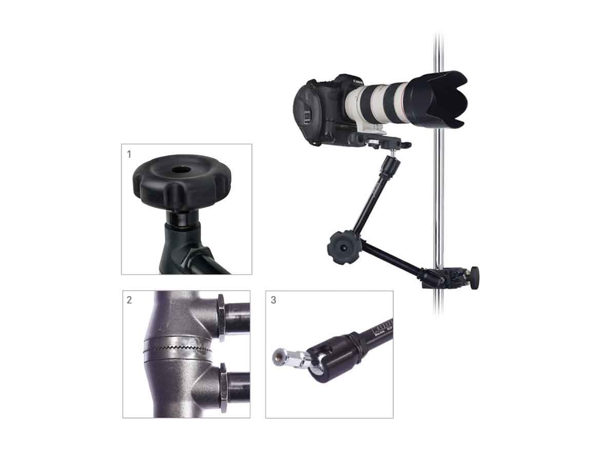 Buy - Kupo Max Arm with Wheel Handle - Production Gear Ltd - Broadcast and Professional Cameras ...
