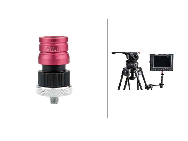 Buy - Kupo Quick Release Adapter 1/4"-20 Male Threaded (Body) - Production Gear Ltd - Broadcast ...