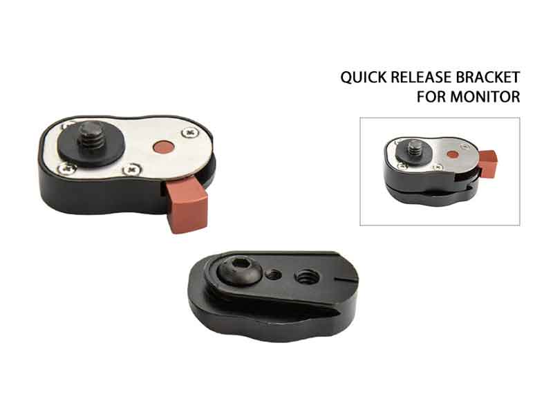 Buy - Kupo 1/4" -20 Quick Release Bracket For Monitor - Production Gear Ltd - Broadcast and ...