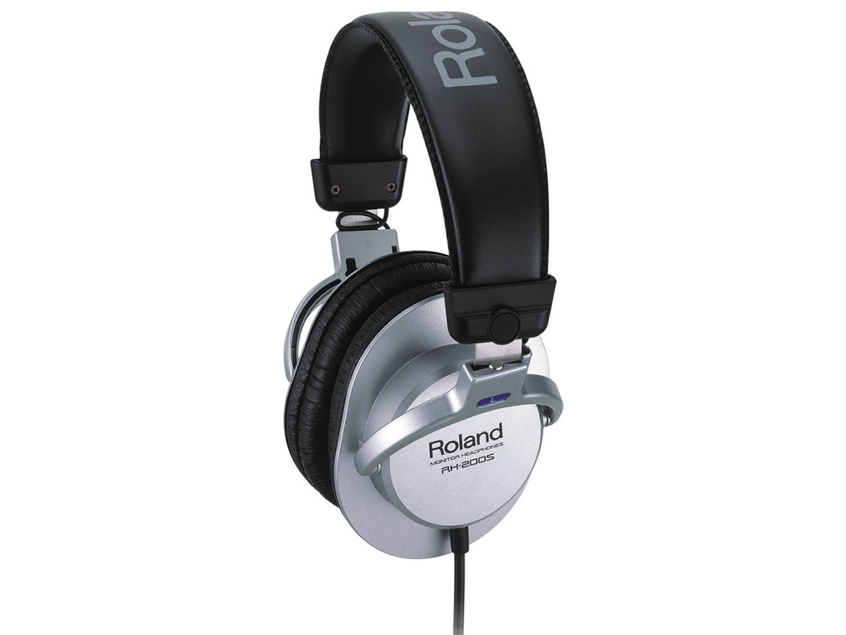 Buy - Roland RH-200 Stereo Headphones (Silver) - Production Gear Ltd ...