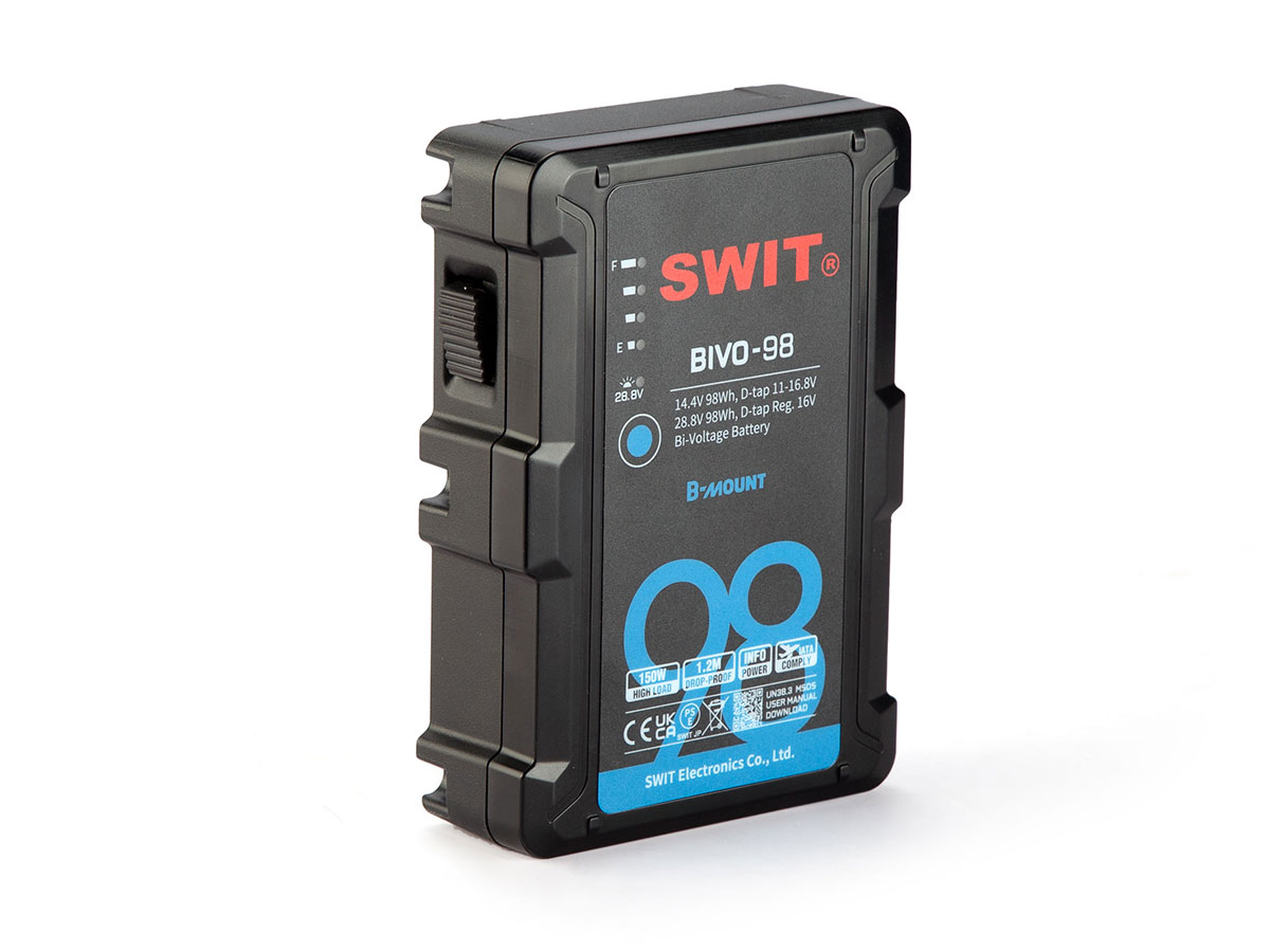 Buy - Swit BIVO-98 B-Mount Battery - Production Gear Ltd - Broadcast ...