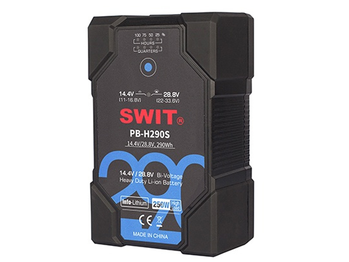 Buy - Swit PB-H290S Bi-Voltage Battery 14.4V/28.8V 290Wh - Production Gear Ltd - Broadcast and ...