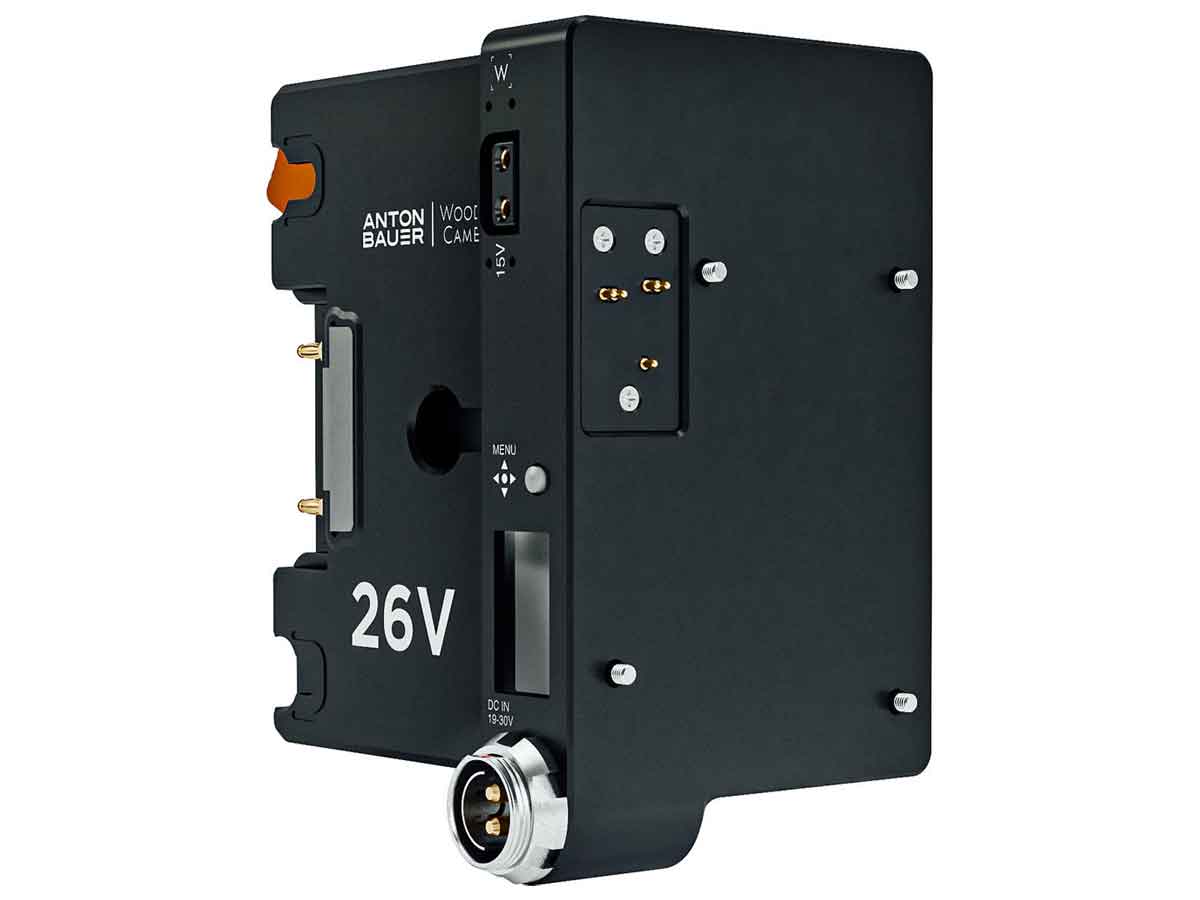 Buy - Wooden Camera 26V Shark Fin Plate - Gold Mount Plus - Production ...