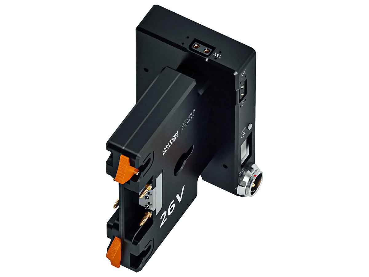 Buy - Wooden Camera 26V Shark Fin Plate - Gold Mount Plus - Production ...